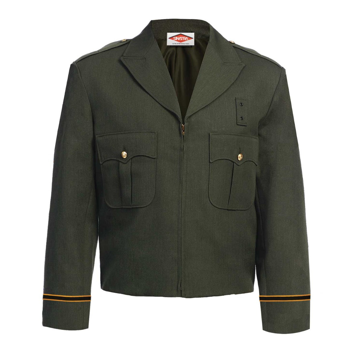 Sinatra CDCR Class A Zippered Front Ike Jacket – Uniform Warehouse Canada